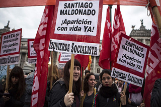 L’argentin Santiago Maldonado est toujours disparu - Édition française ...